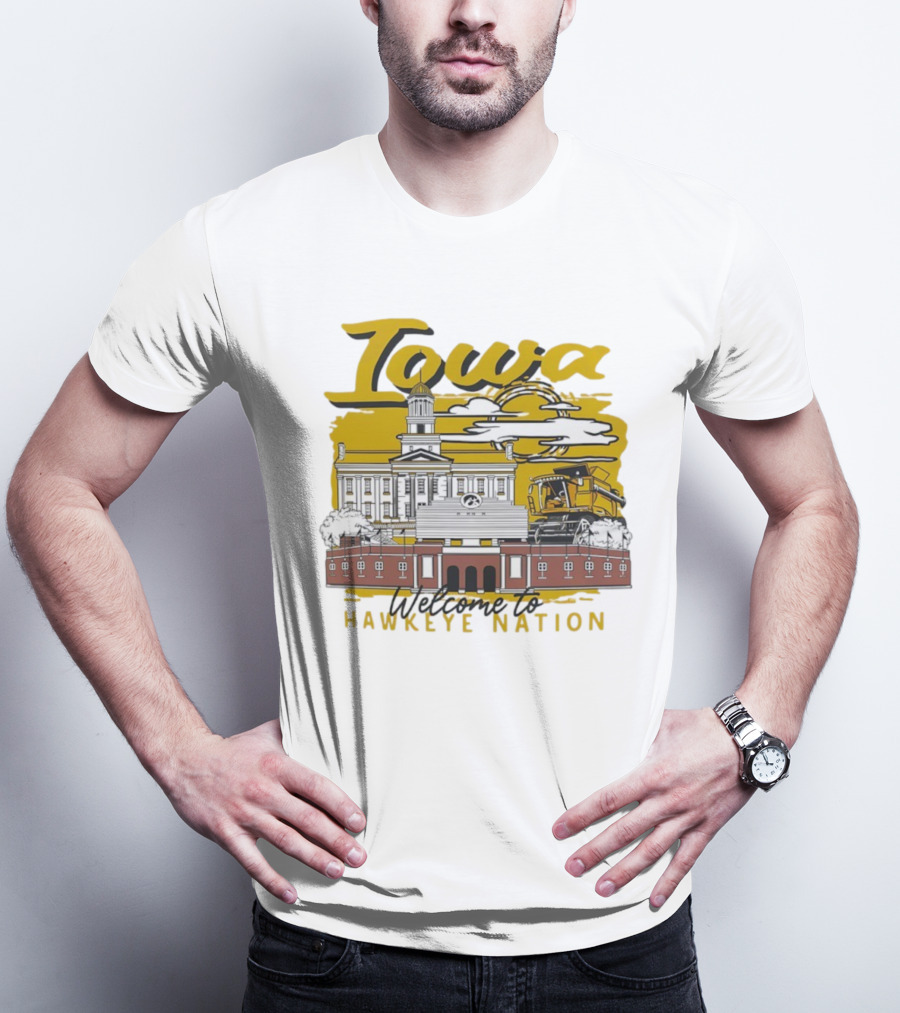 Iowa Welcome To Hawkeye Nation T-Shirt