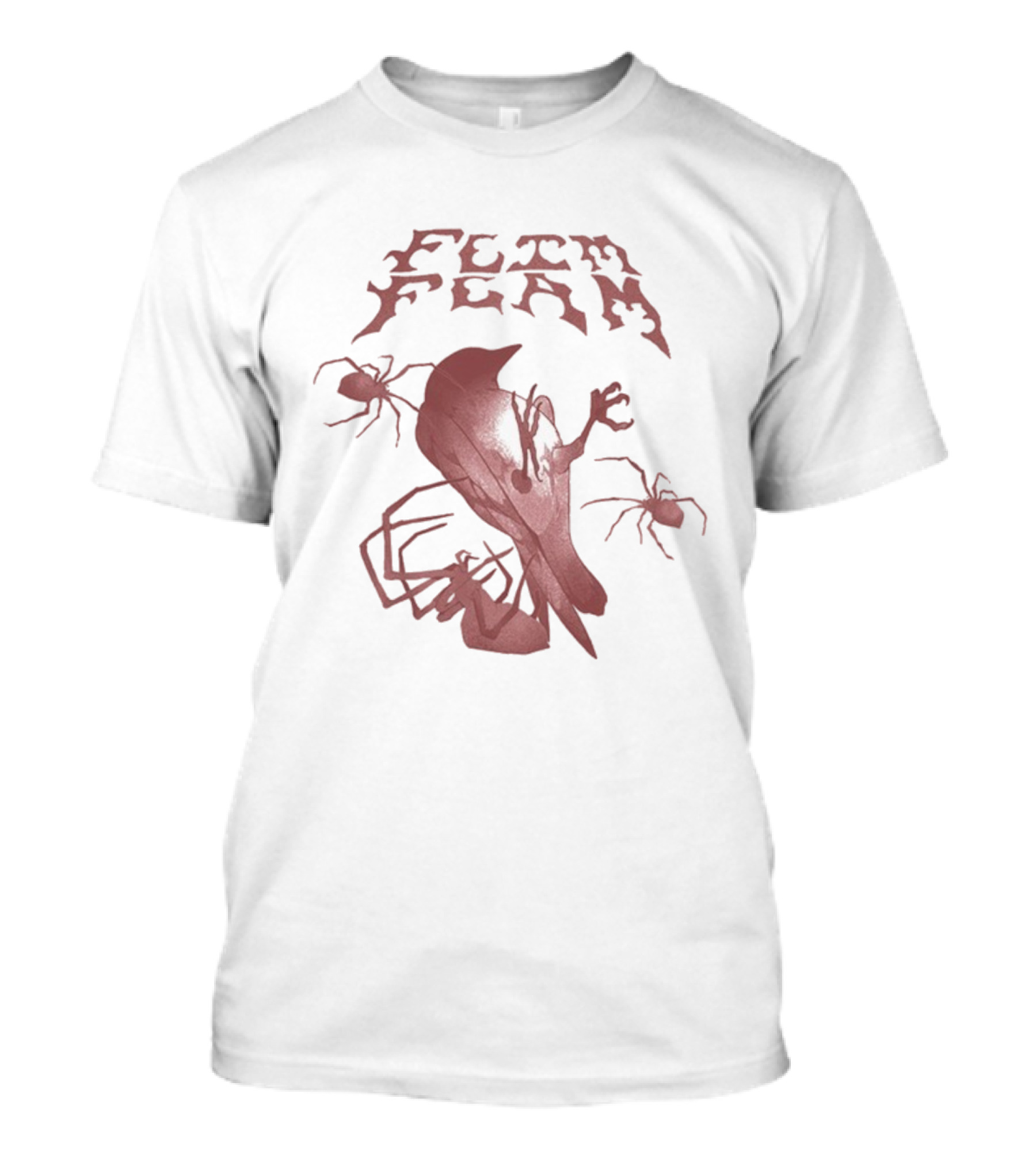 FLIM FLAM Bird And Spiders Web T-Shirt