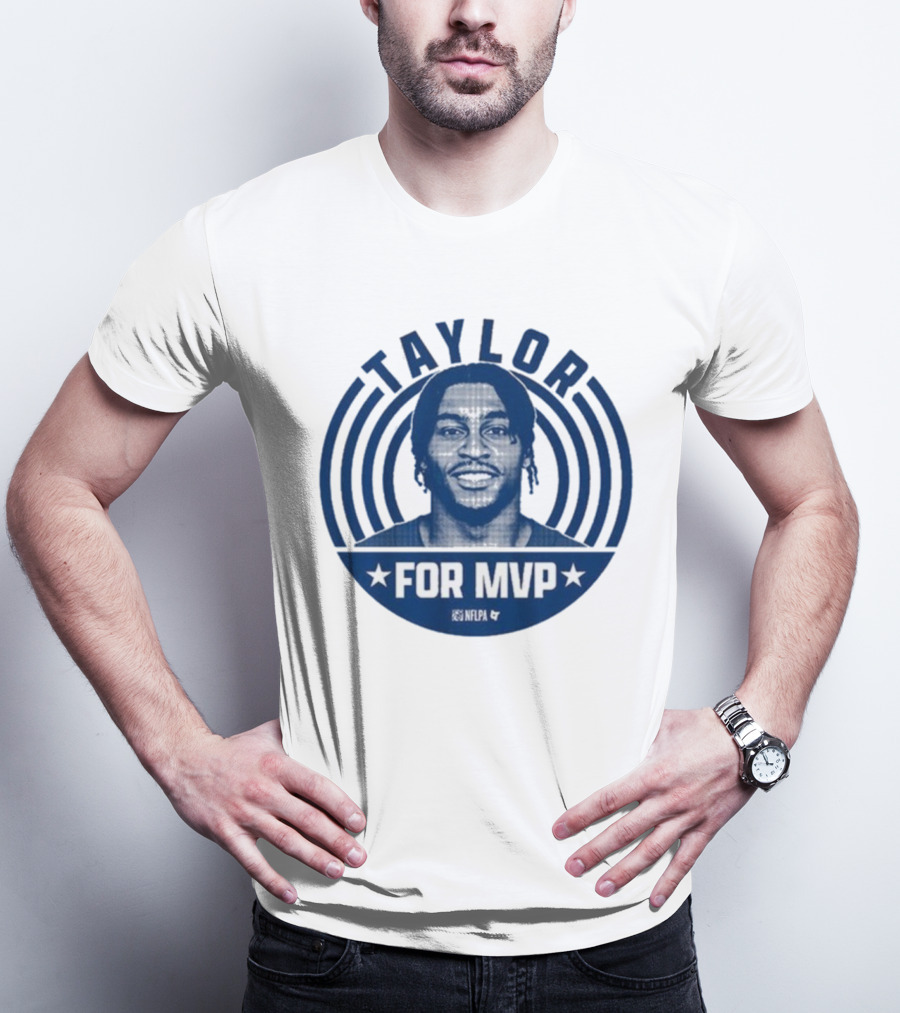 Taylor For MVP NFLPA Indianapolis Colts T-Shirt