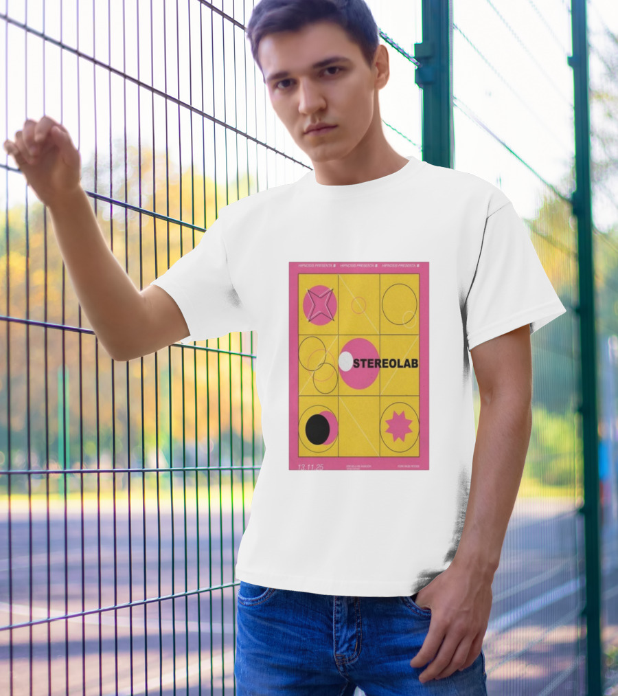 Hypnosis Presenta Stereolab Mexico 13.11.25 Foro Indie Rocks Escuela De Aviacion T-Shirt