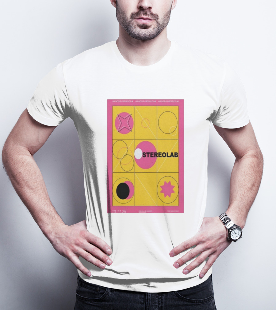 Hypnosis Presenta Stereolab Mexico 13.11.25 Foro Indie Rocks Escuela De Aviacion T-Shirt