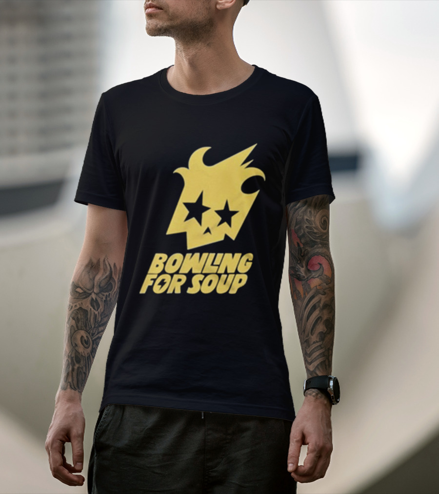 Bowling For Soup Summer Fall Tour 2025 Two Star Logo T-Shirt