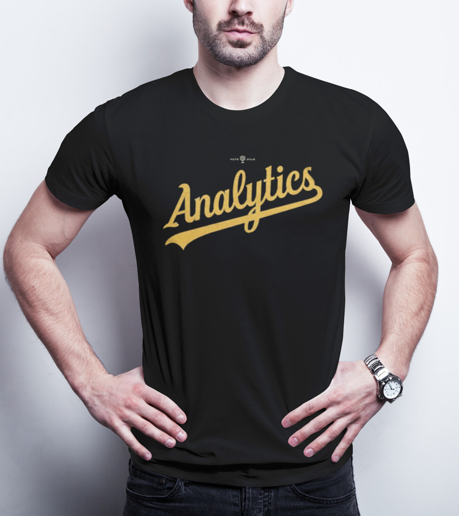 Oakland Athletics Analytics Script Retro Style T-Shirt
