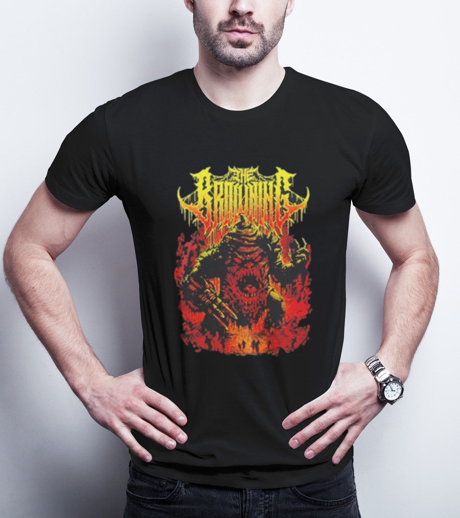 The Browning Burn This World Evolved USA Tour 2025 Destroyer Monster Fire T-Shirt