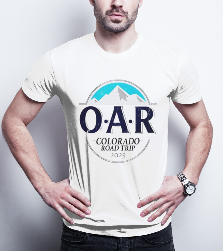O.A.R. 2025 Colorado Road Trip Mountain Adventure T-Shirt