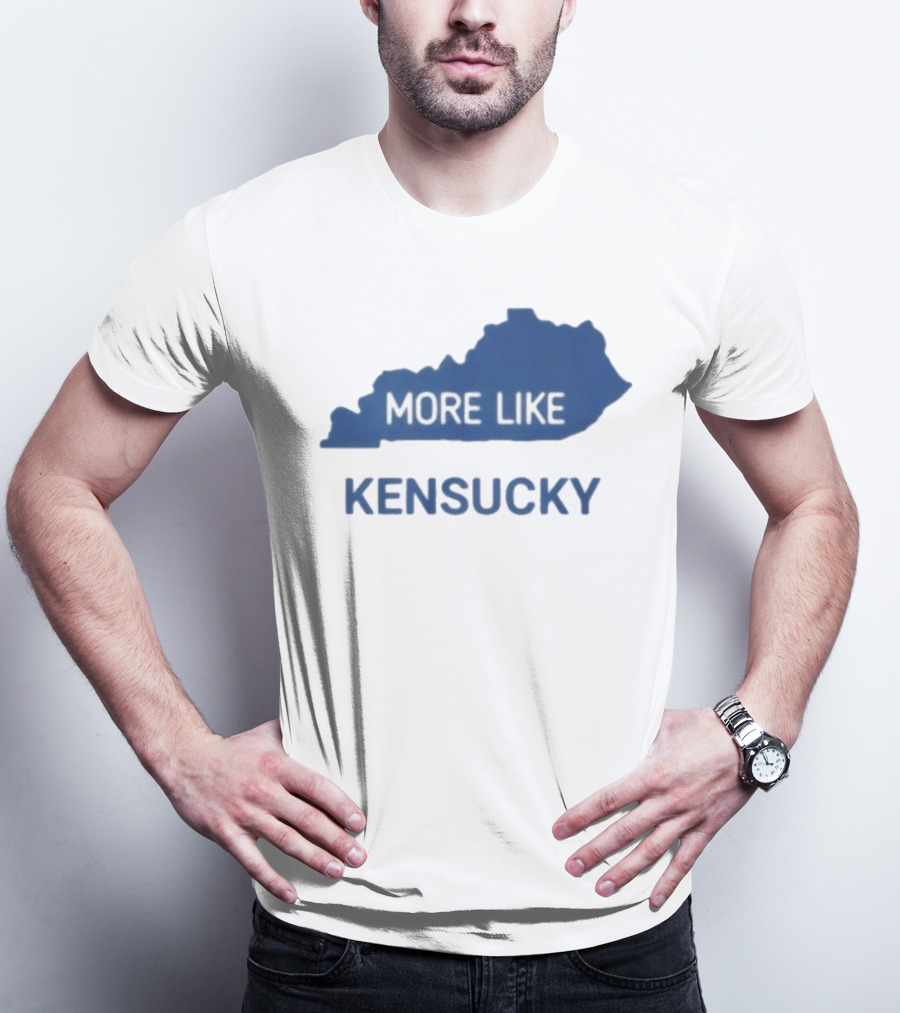 More Like Kensucky Kentucky Map Outline T-Shirt