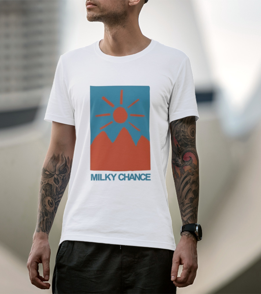 Milky Chance Sun Mountain Illustration T-Shirt