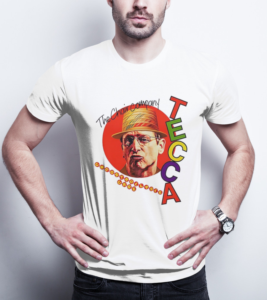 Tim Robinson The Chair Company Uncontrollable Urge Tecca Hat Portrait T-Shirt