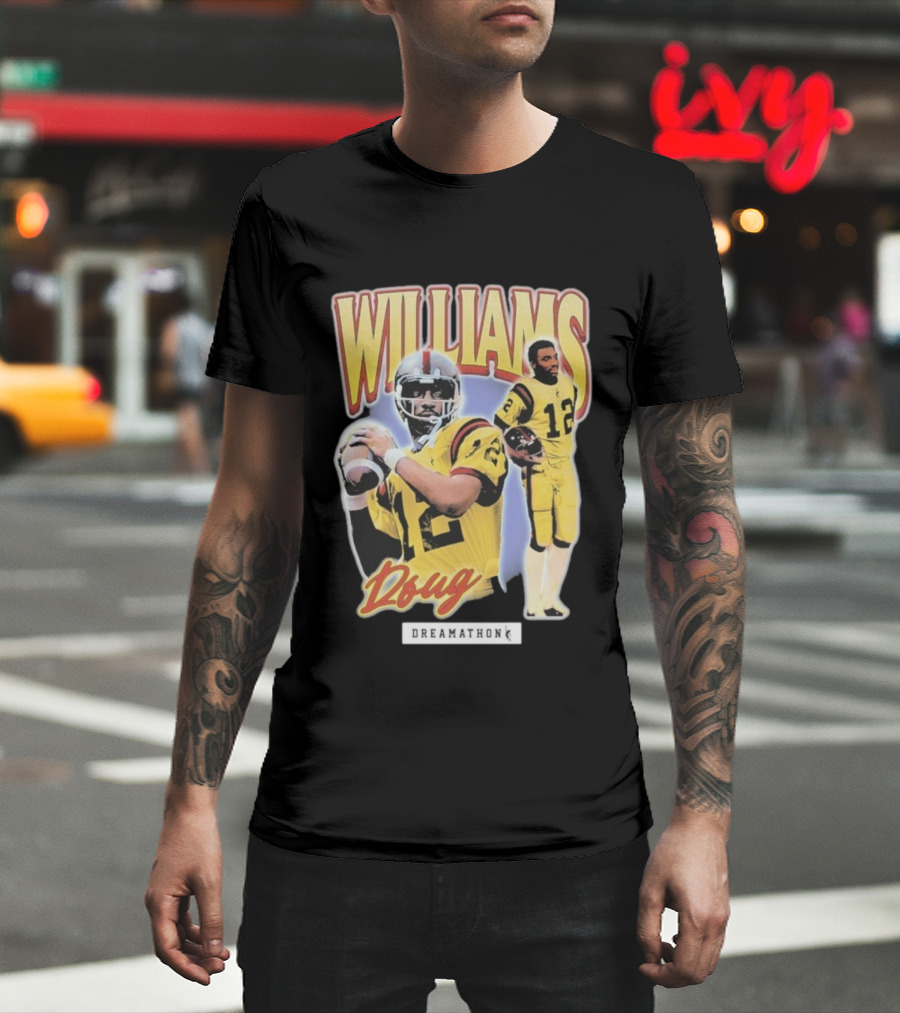 Doug Williams Number 12 Dreamathon Football Legends T-Shirt