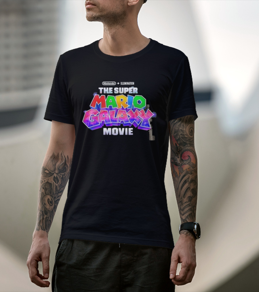 Nintendo Illumination The Super Mario Galaxy Movie 2025 Adventure T-Shirt