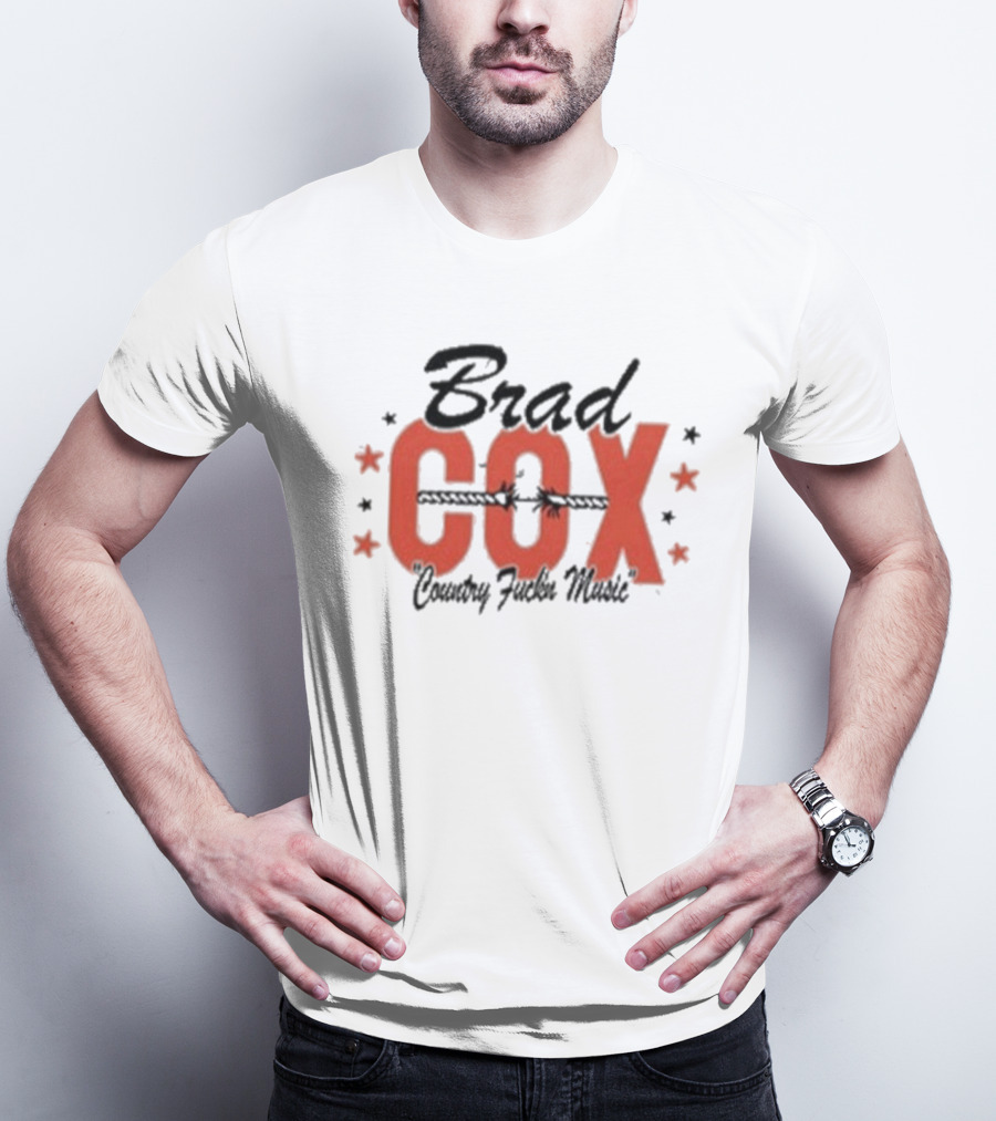 Brad Cox Country Fuckin Music Stars T-Shirt