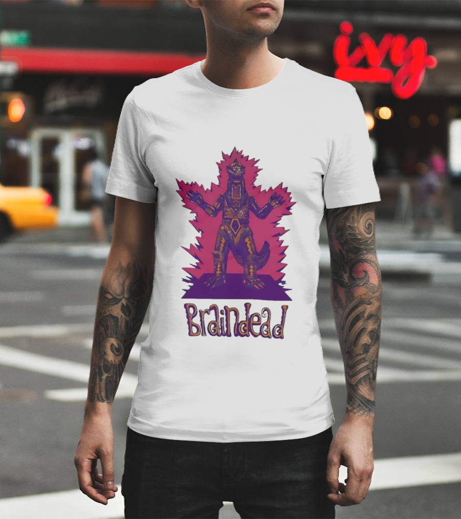 Braindead Godzilla Mechagodzilla Collaboration T-Shirt