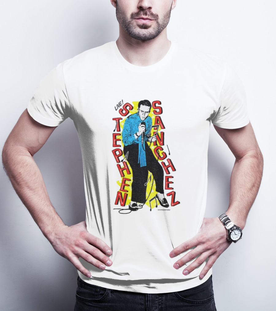 Stephen Sanchez Retro Music Performance Stephen Sanchez The Connie Co Show T-Shirt