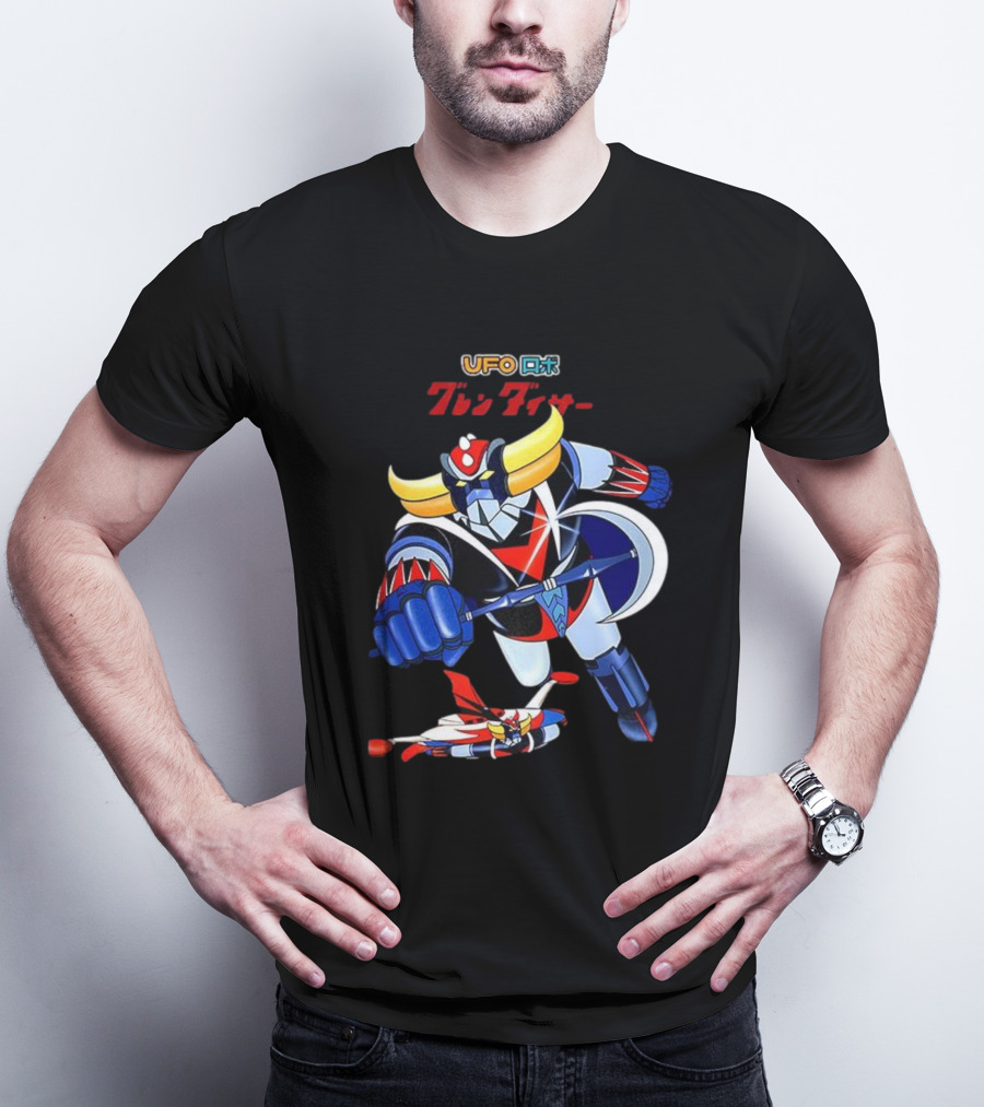 UFOロボ グレンダイザー UFO Robot Grendizer Classic Anime T-Shirt