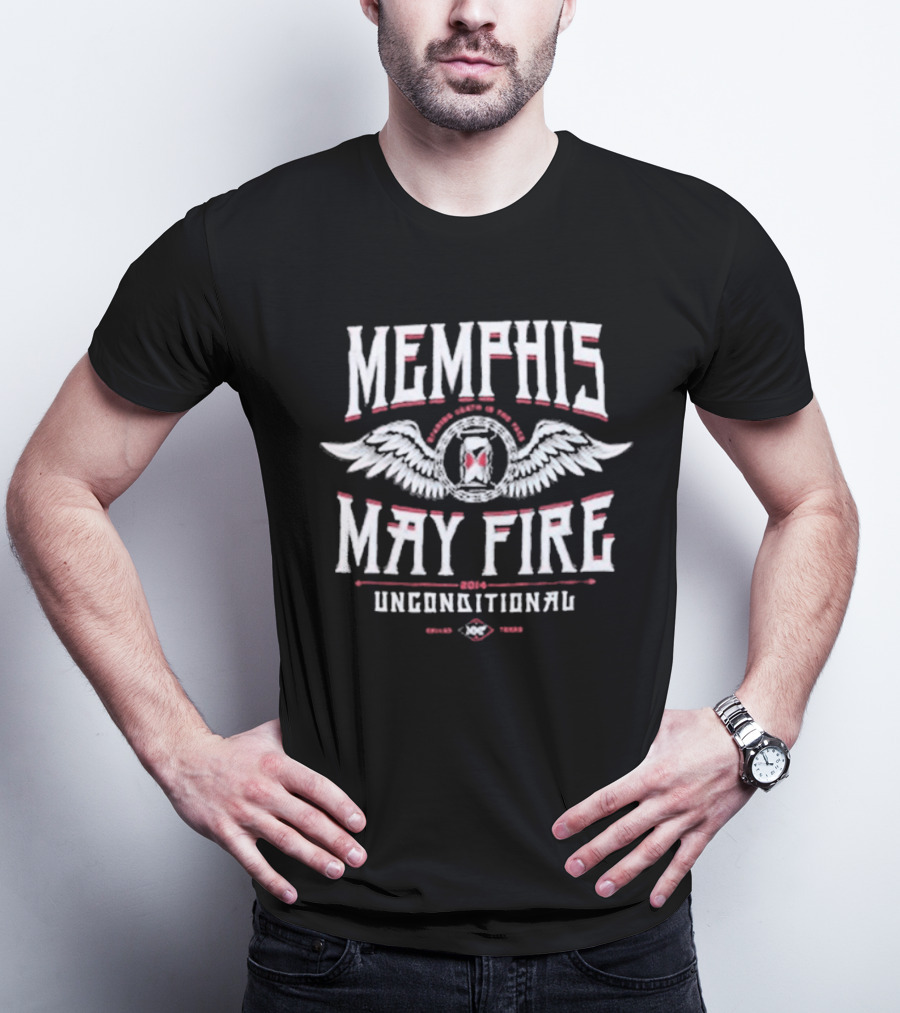 Memphis May Fire Unconditional Wings Angelic T-Shirt