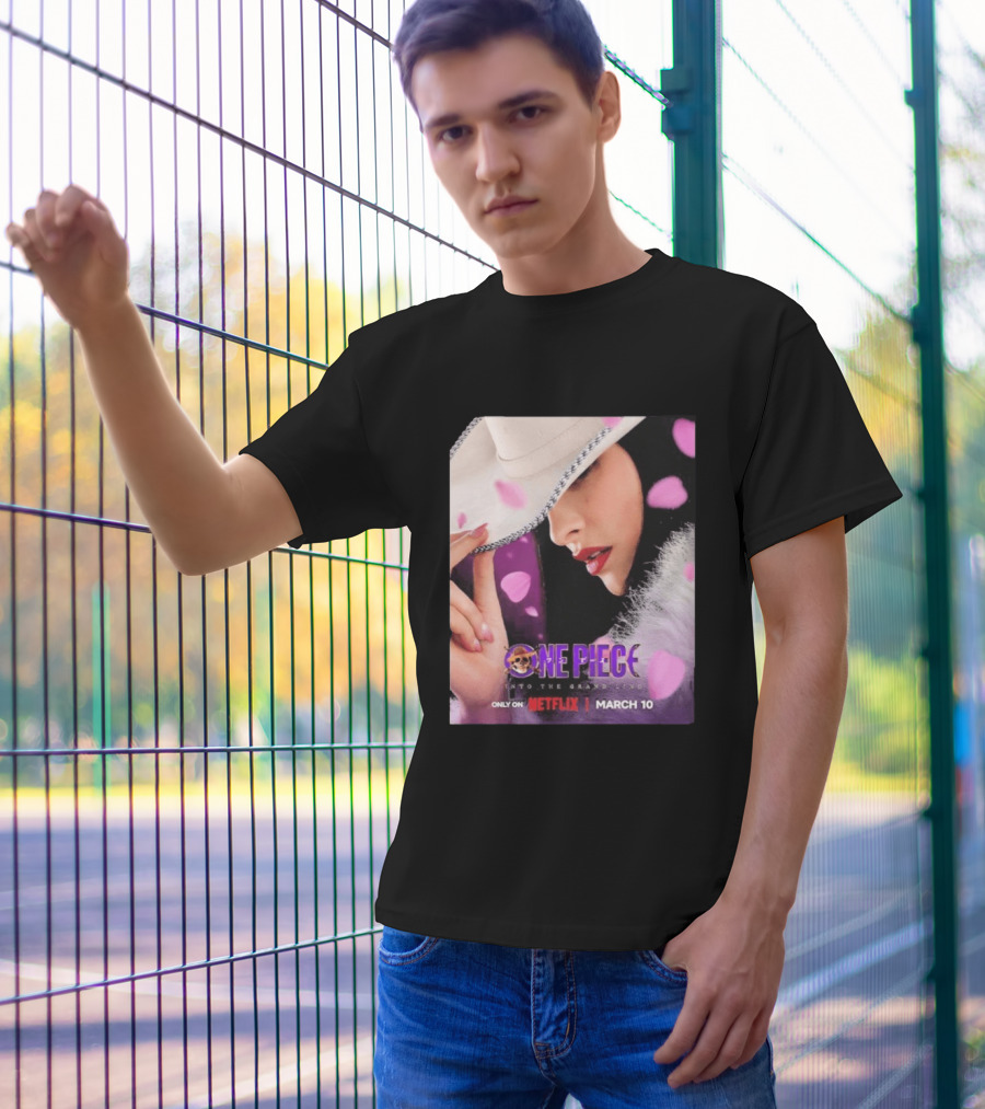 One Piece Season 2 Into The Grand Line Live Action Nico Robin Miss All Sunday Netflix March 10 T-Shirt