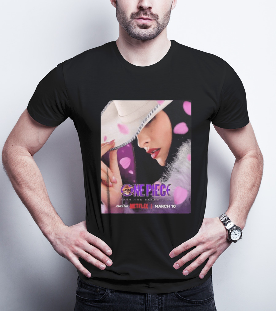 One Piece Season 2 Into The Grand Line Live Action Nico Robin Miss All Sunday Netflix March 10 T-Shirt