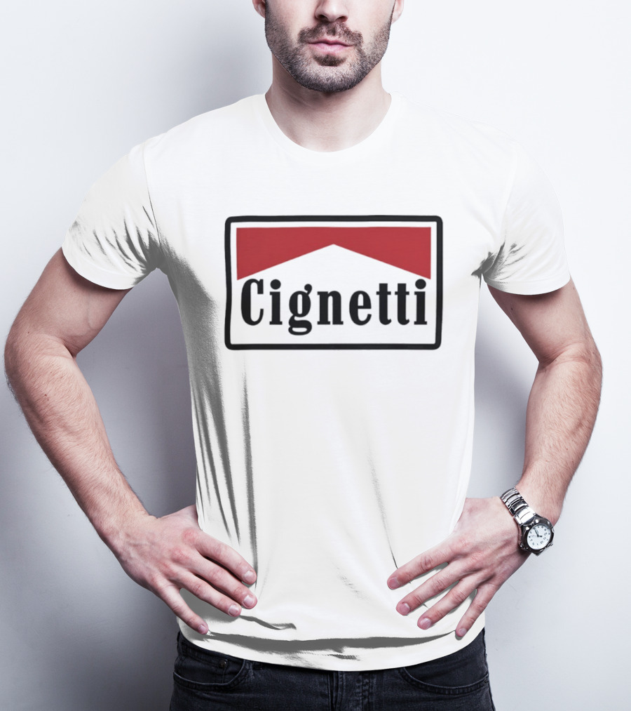 Indiana Hoosiers Cignetti Marlboro 2025 2026 Red Banner T-Shirt
