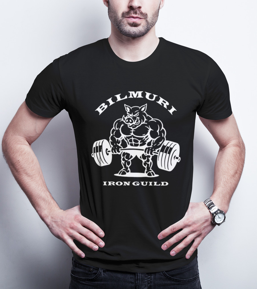 Bilmuri Iron Guild Powerlifting Boar T-Shirt