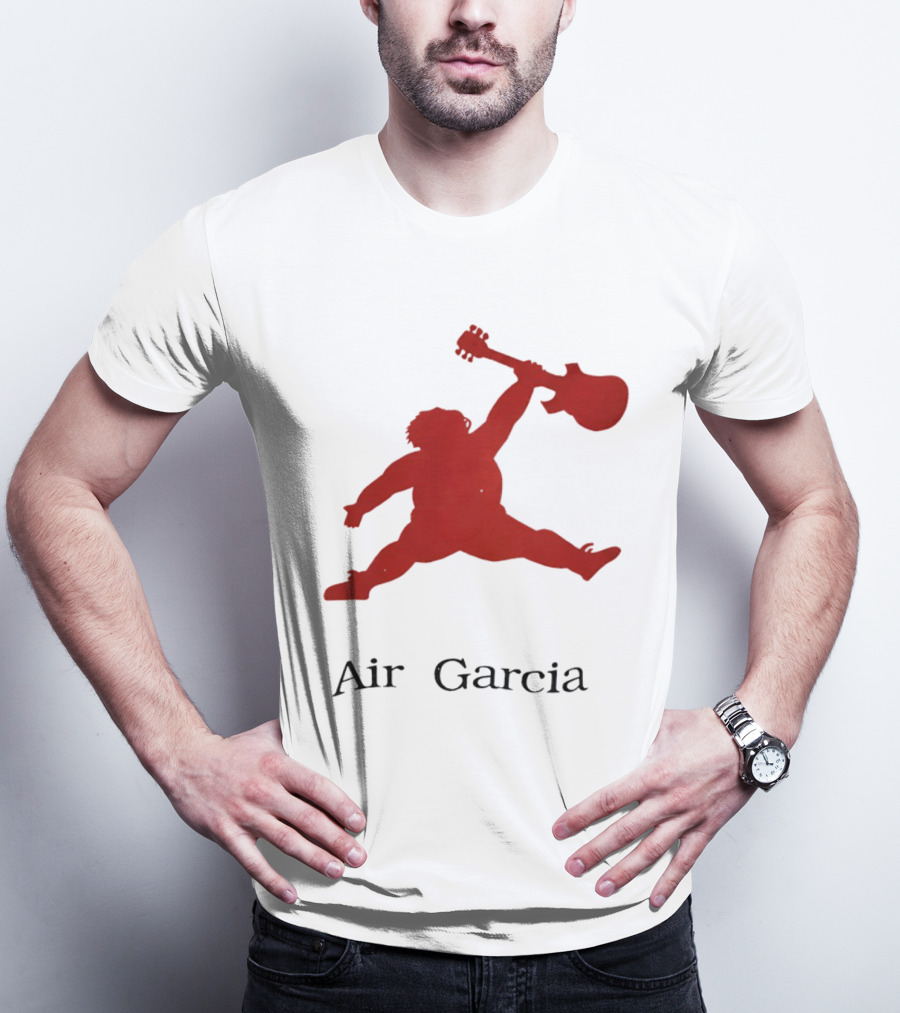 Air Garcia Jerry Garcia Silhouette Iconic Rock Legend T-Shirt