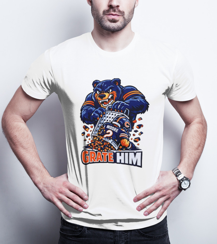 Chicago Bears Grate Him Moore 2 T-Shirt