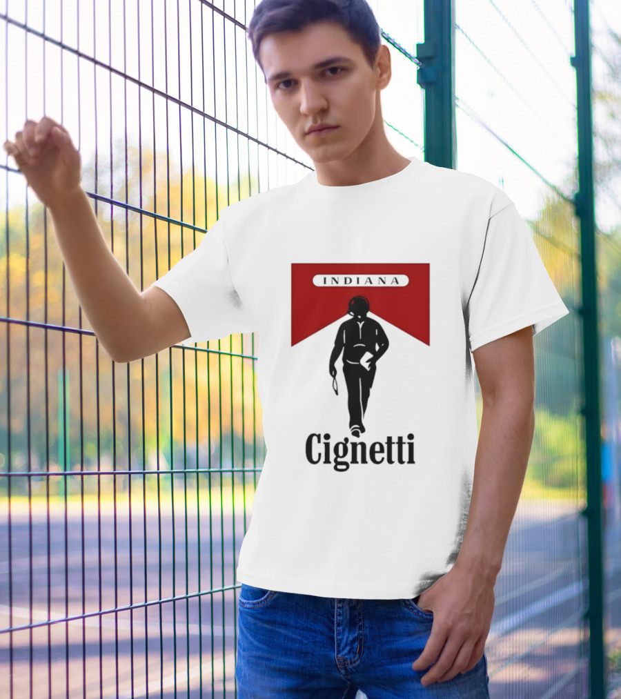 Indiana Cignetti Coach Marlboro Cigarette T-Shirt