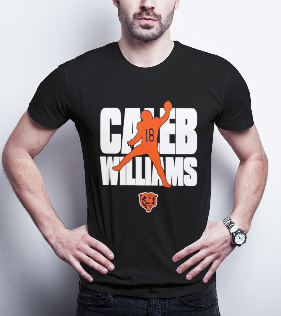 Caleb Williams Iceman 18 Chicago Bears 2026 T-Shirt