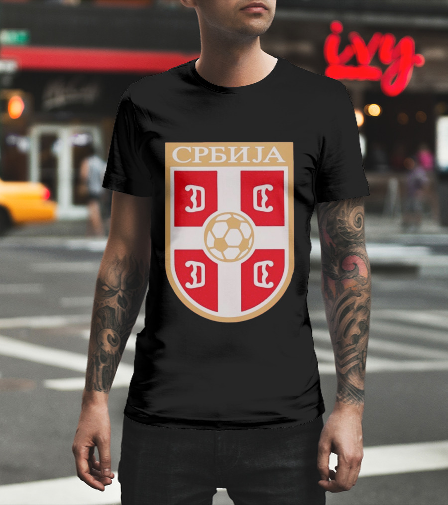 Serbia National Football Team T-Shirt