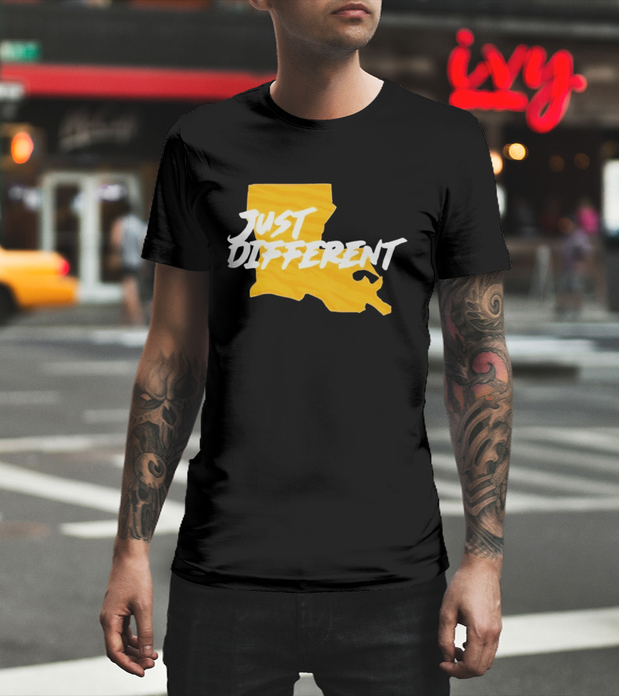 Just Different Louisiana State T-Shirt