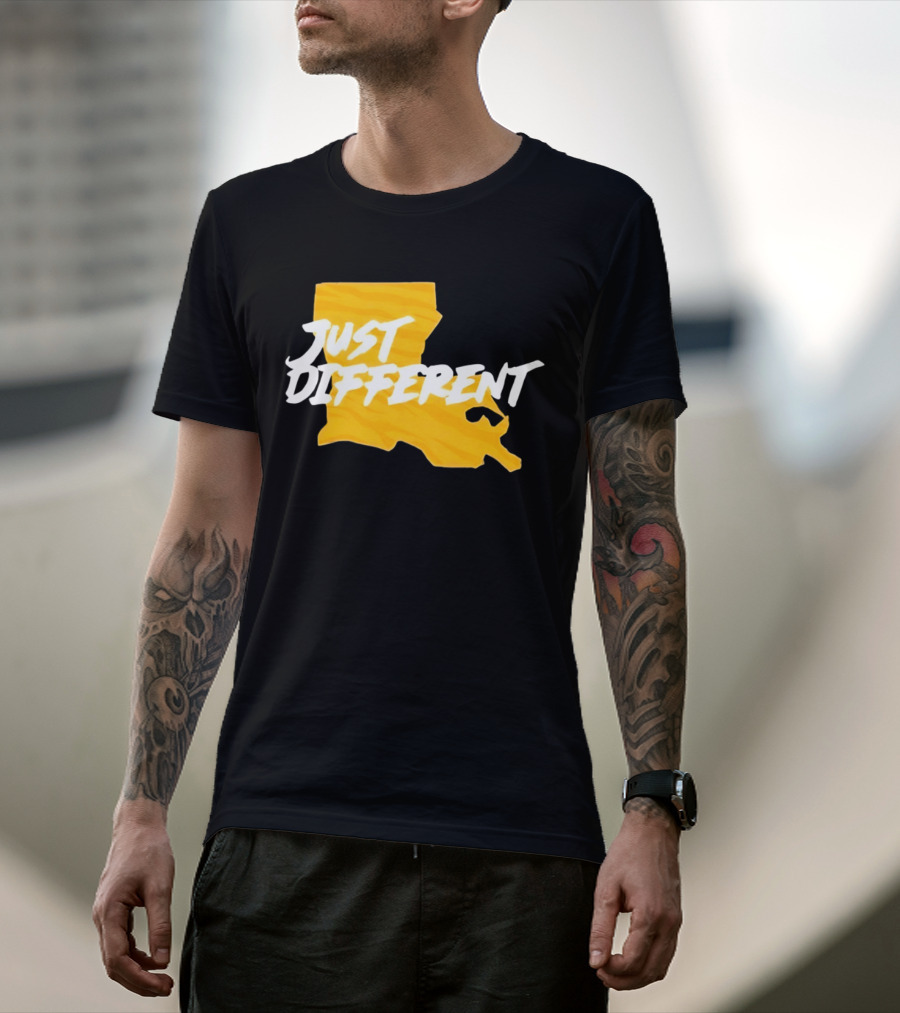 Just Different Louisiana State T-Shirt
