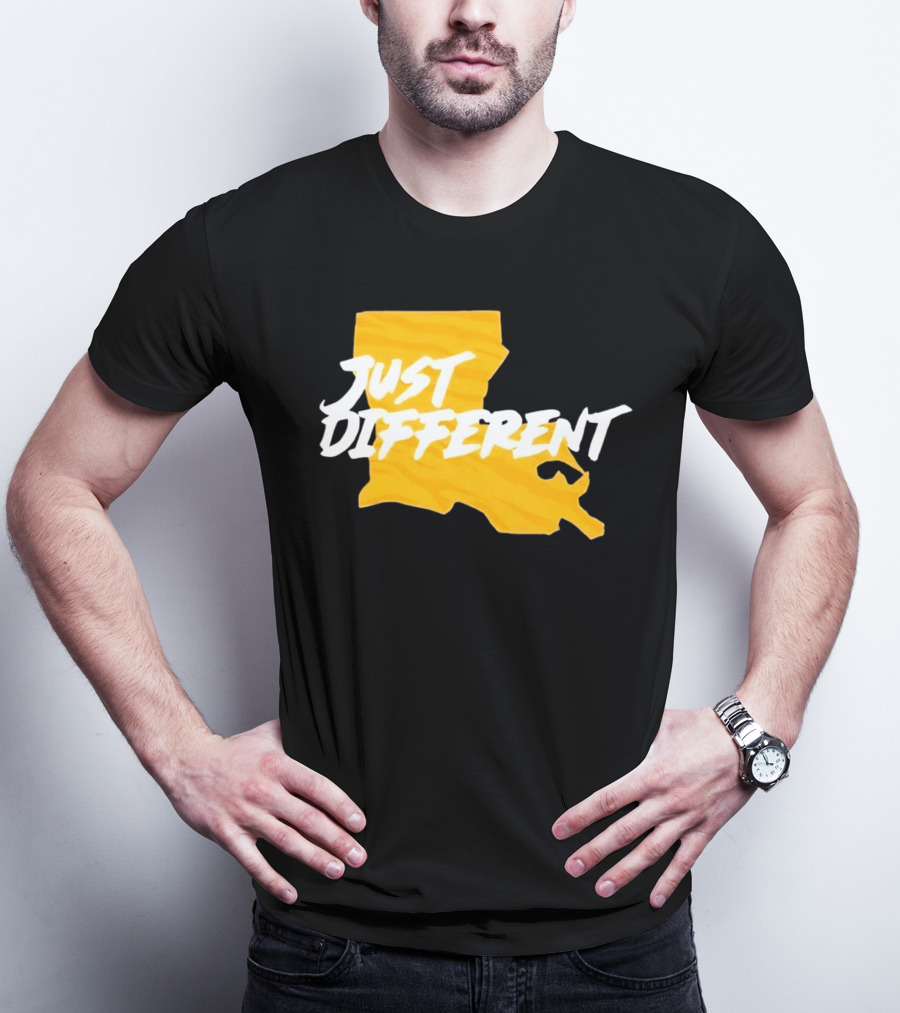 Just Different Louisiana State T-Shirt