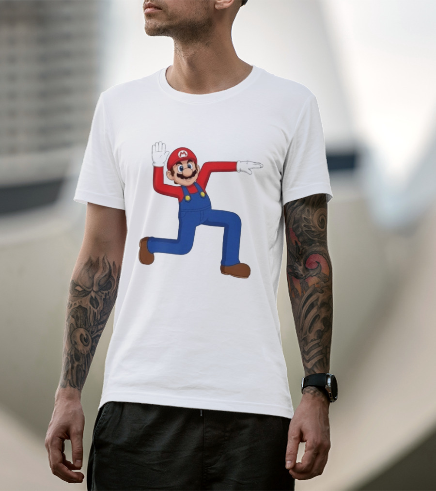 Super Mario Swastika T-Shirt