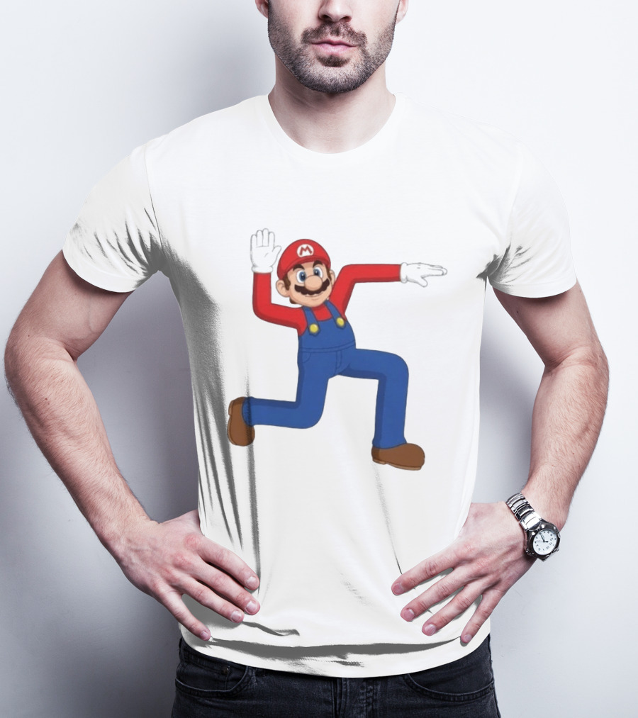 Super Mario Swastika T-Shirt
