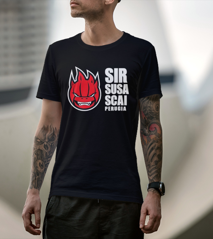 Sir Susa Scai Perugia Fierce Flames T-Shirt