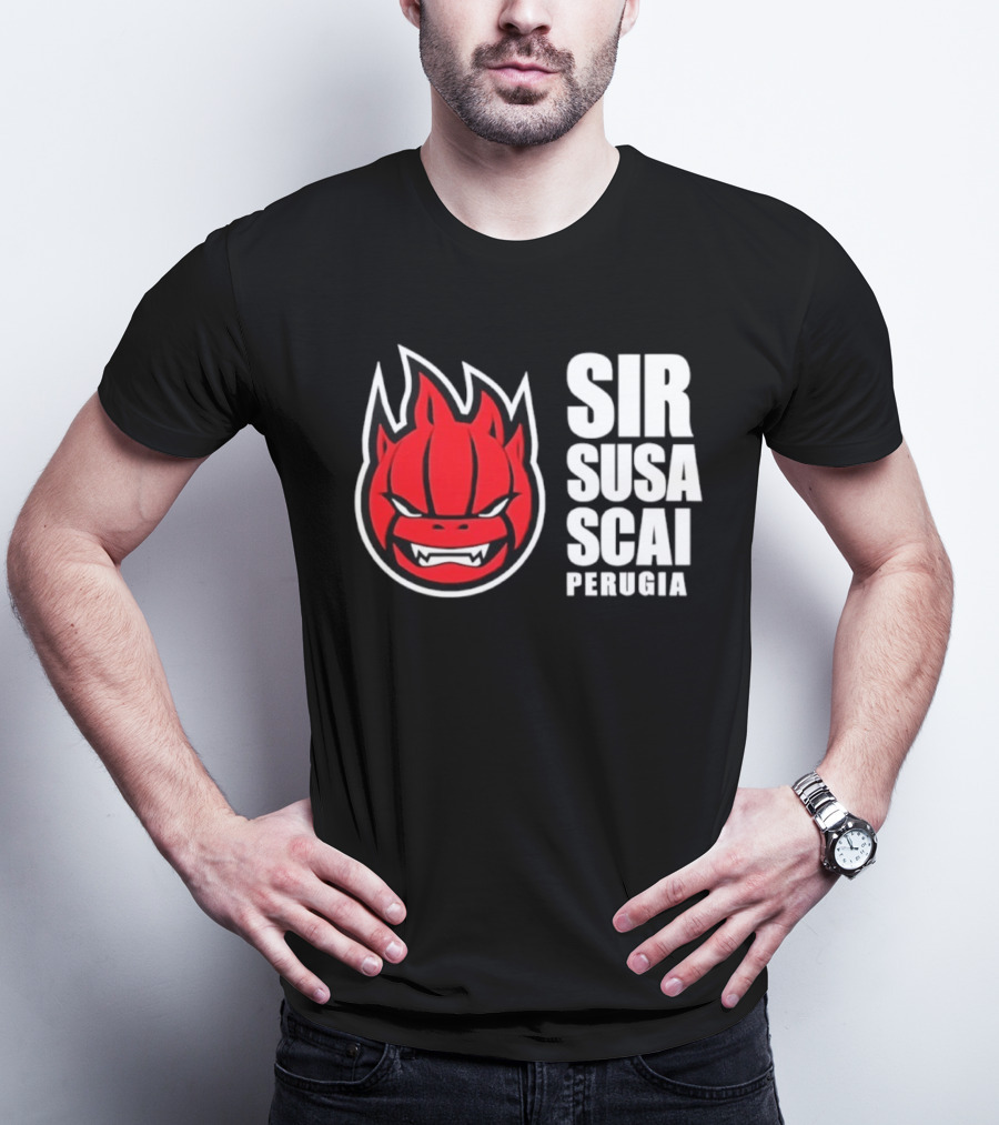 Sir Susa Scai Perugia Fierce Flames T-Shirt