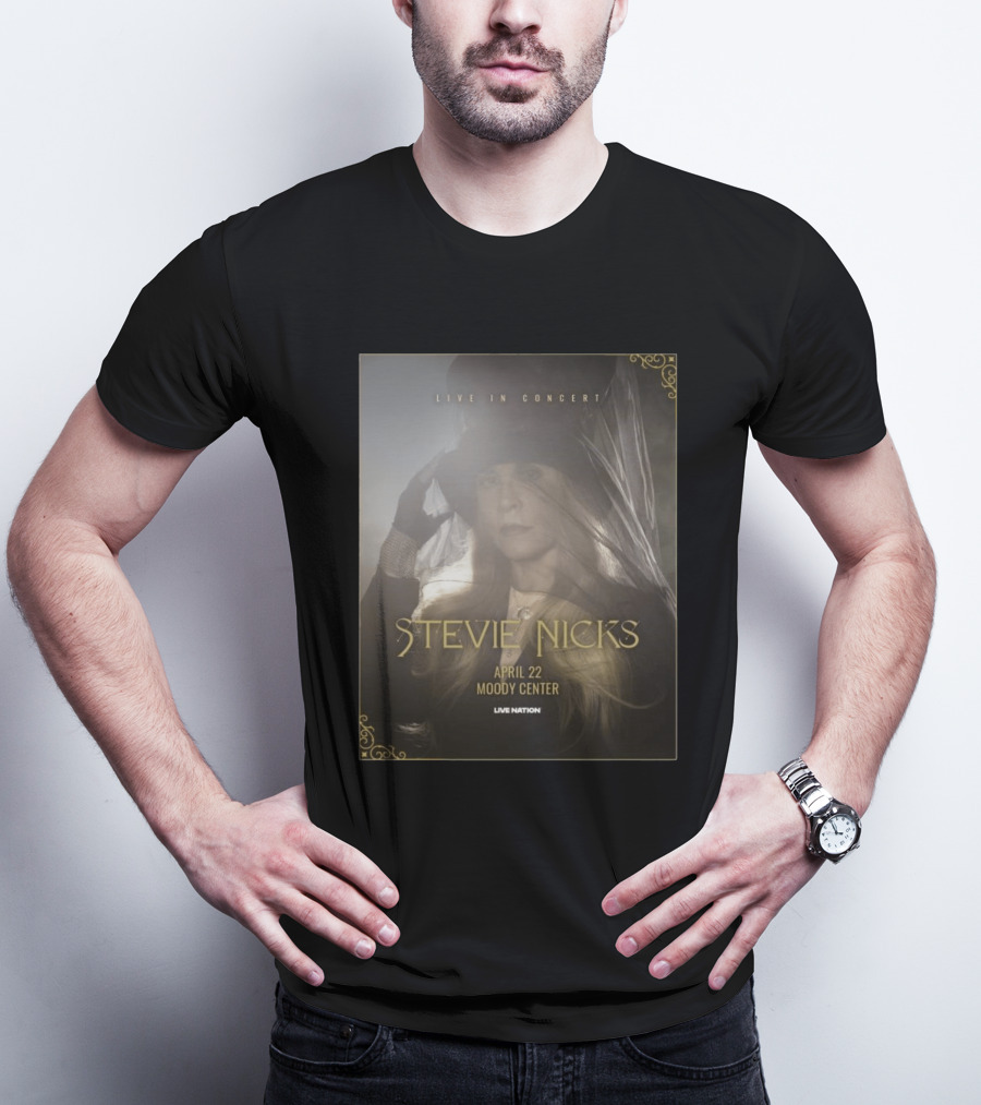 Stevie Nicks Live In Concert April 22 2026 Moody Center Austin TX T-Shirt
