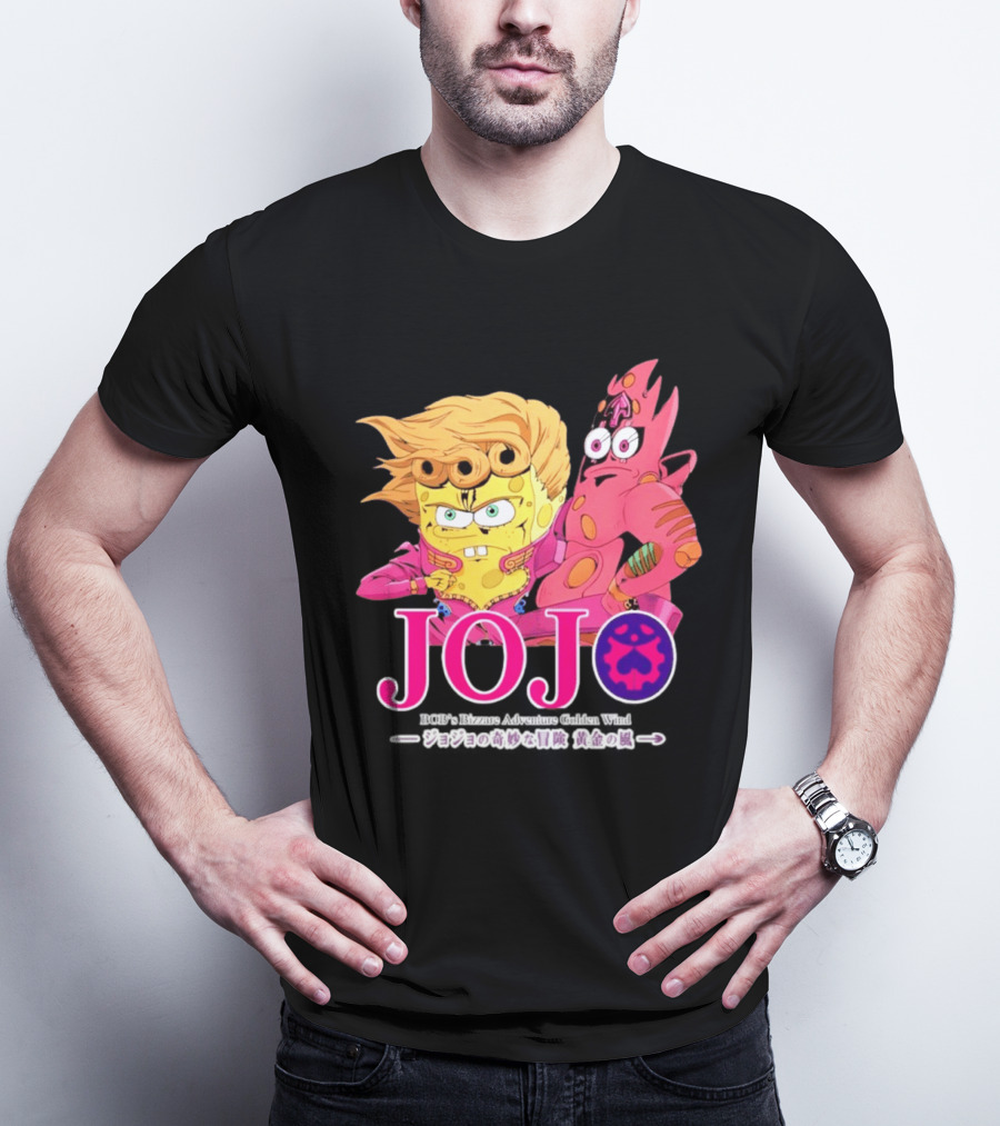 Jojo Giornobob Crossover Anime T-Shirt
