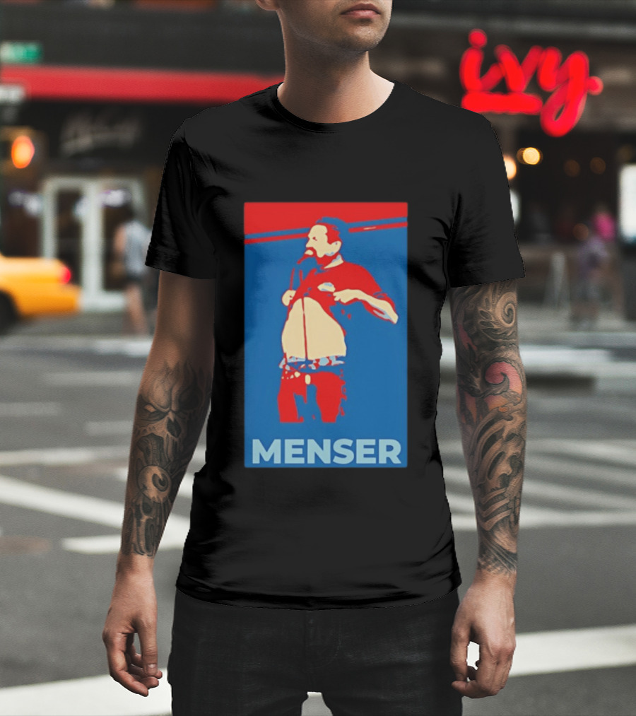 Menser Stuttering John Comedic T-Shirt