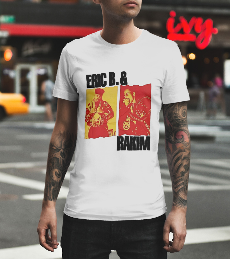 Eric B And Rakim Ain't No Joke 1988 Vintage Hip Hop Legends T-Shirt