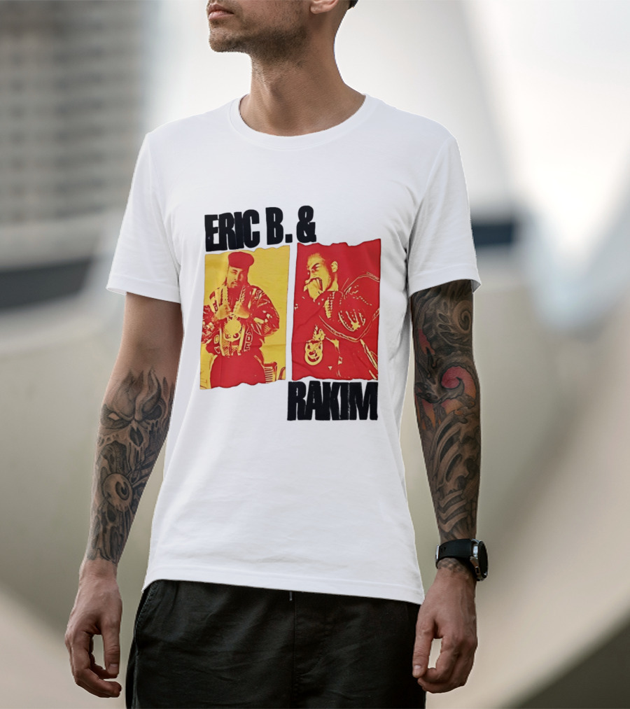 Eric B And Rakim Ain't No Joke 1988 Vintage Hip Hop Legends T-Shirt