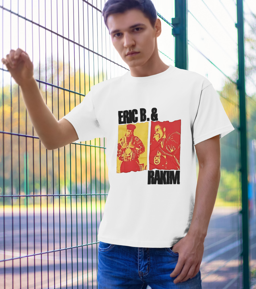Eric B And Rakim Ain't No Joke 1988 Vintage Hip Hop Legends T-Shirt