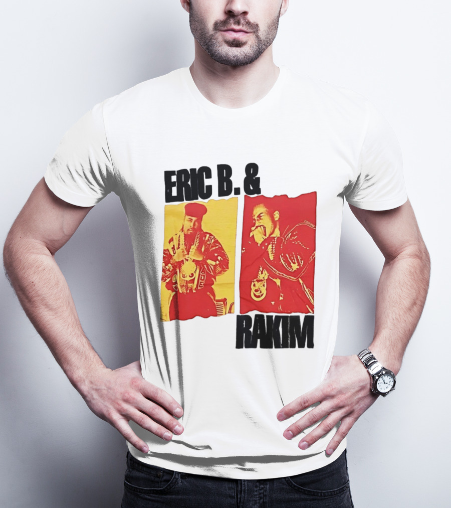 Eric B And Rakim Ain't No Joke 1988 Vintage Hip Hop Legends T-Shirt