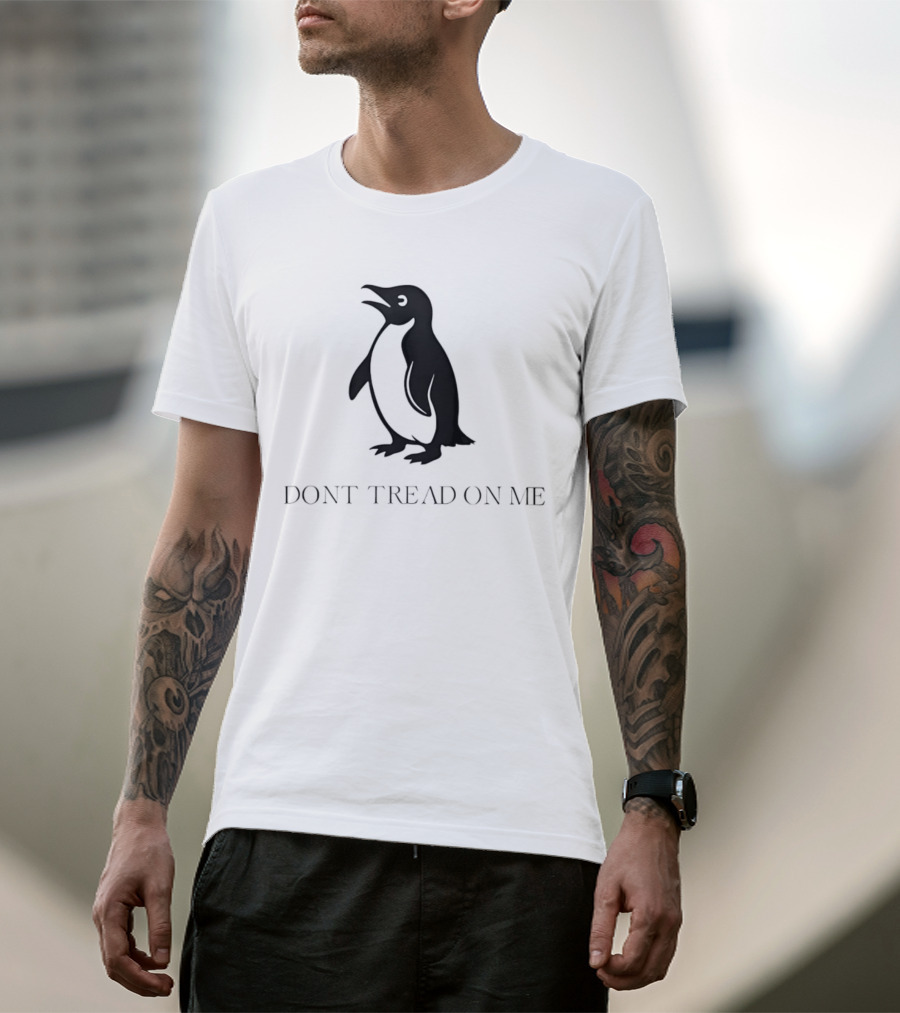 Penguin Don't Tread On Me T-Shirt