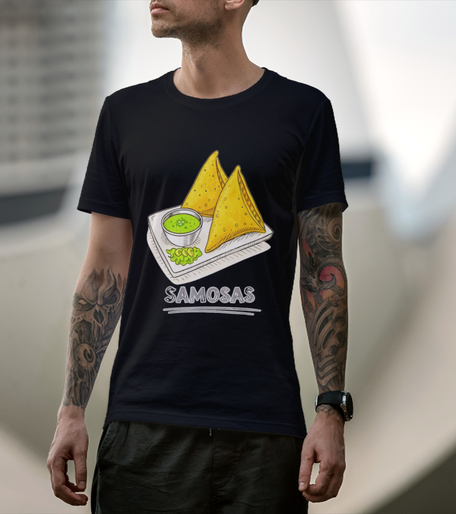 Samosa Lover Indian Snack Foodie Delight T-Shirt