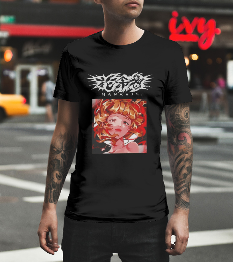 Hanabie Japan Metalcore Anime T-Shirt