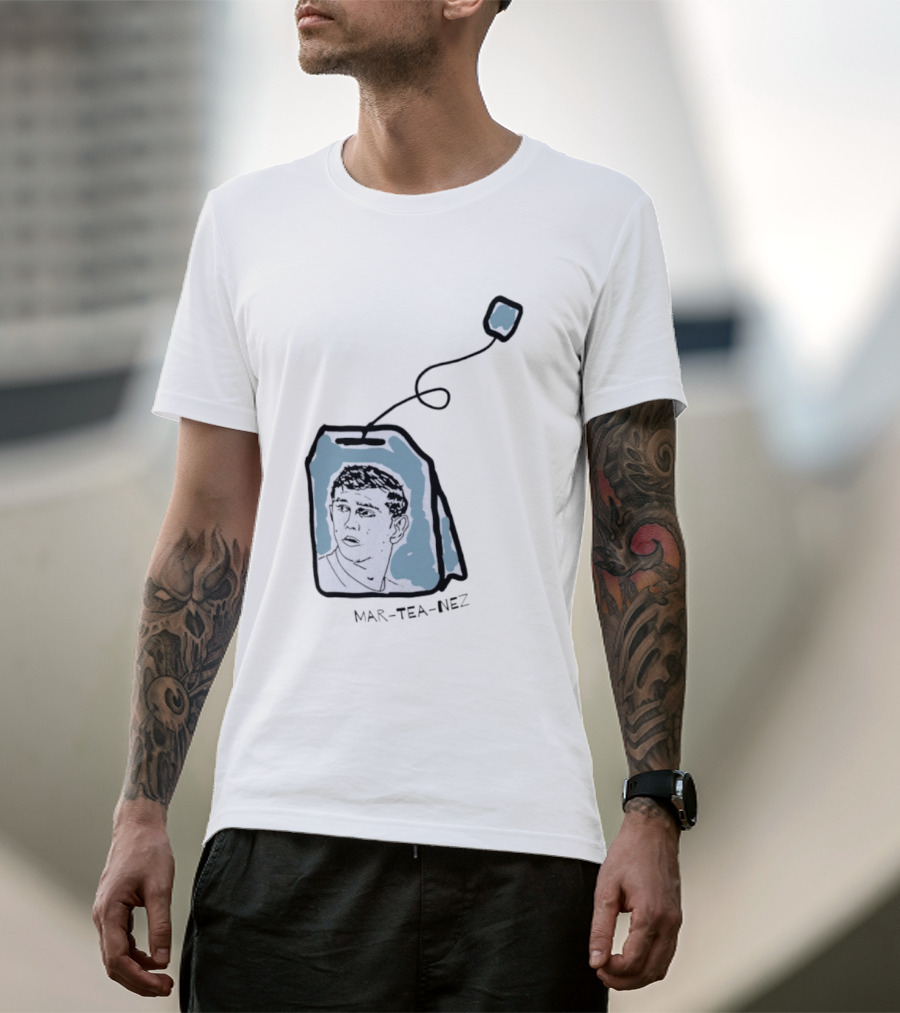Mar Tea Nez Emiliano Martínez Teabag Cartoon T-Shirt