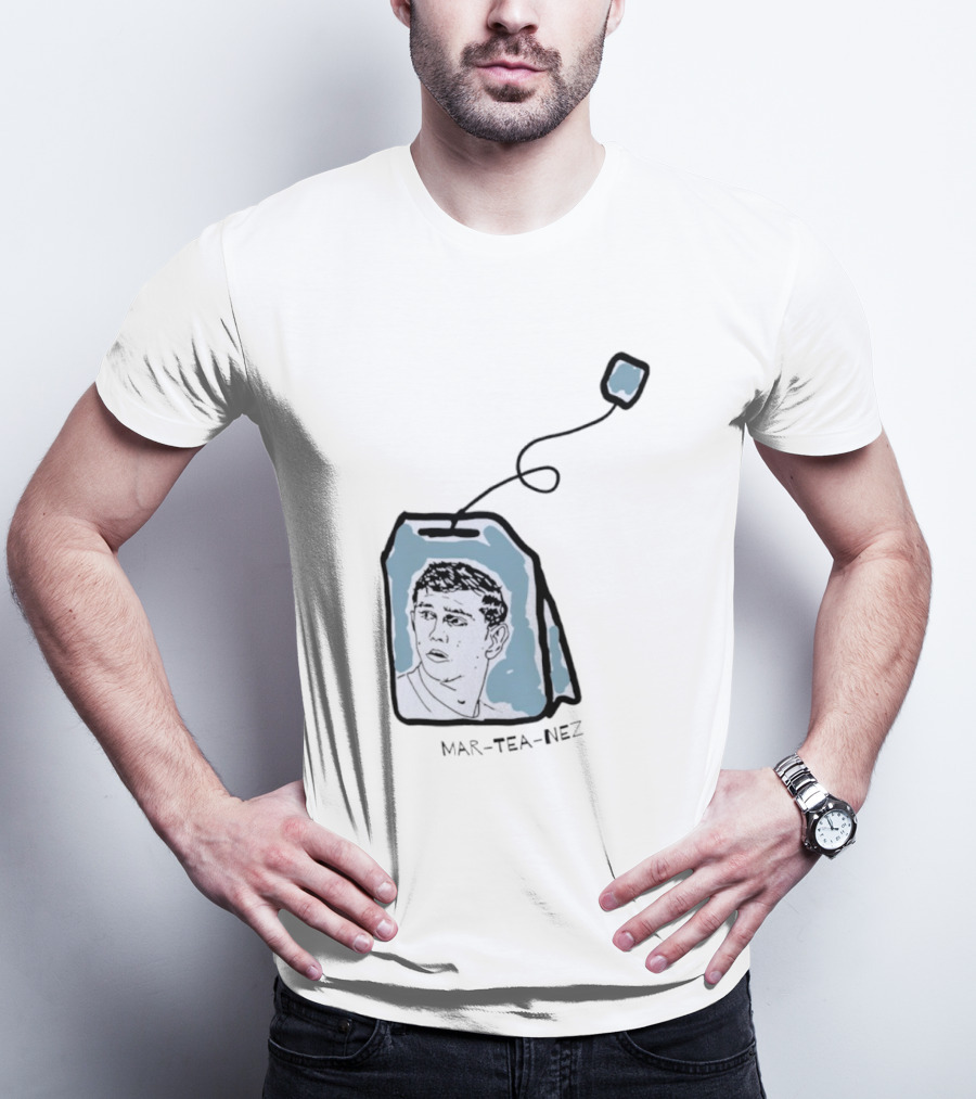 Mar Tea Nez Emiliano Martínez Teabag Cartoon T-Shirt