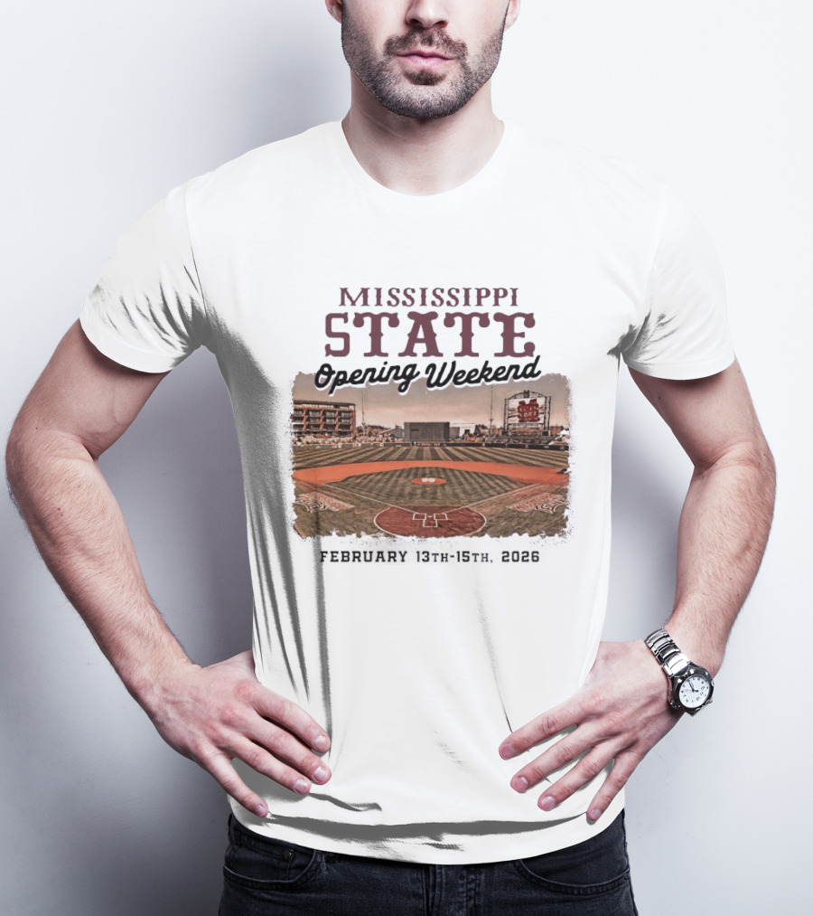 Mississippi State Opening Weekend February 13th 15th 2026 T-Shirt