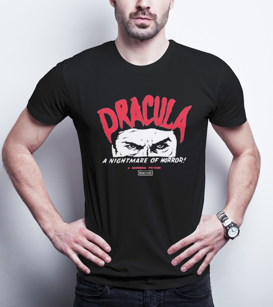 Dracula A Nightmare Of Horror A Universal Monster T-Shirt