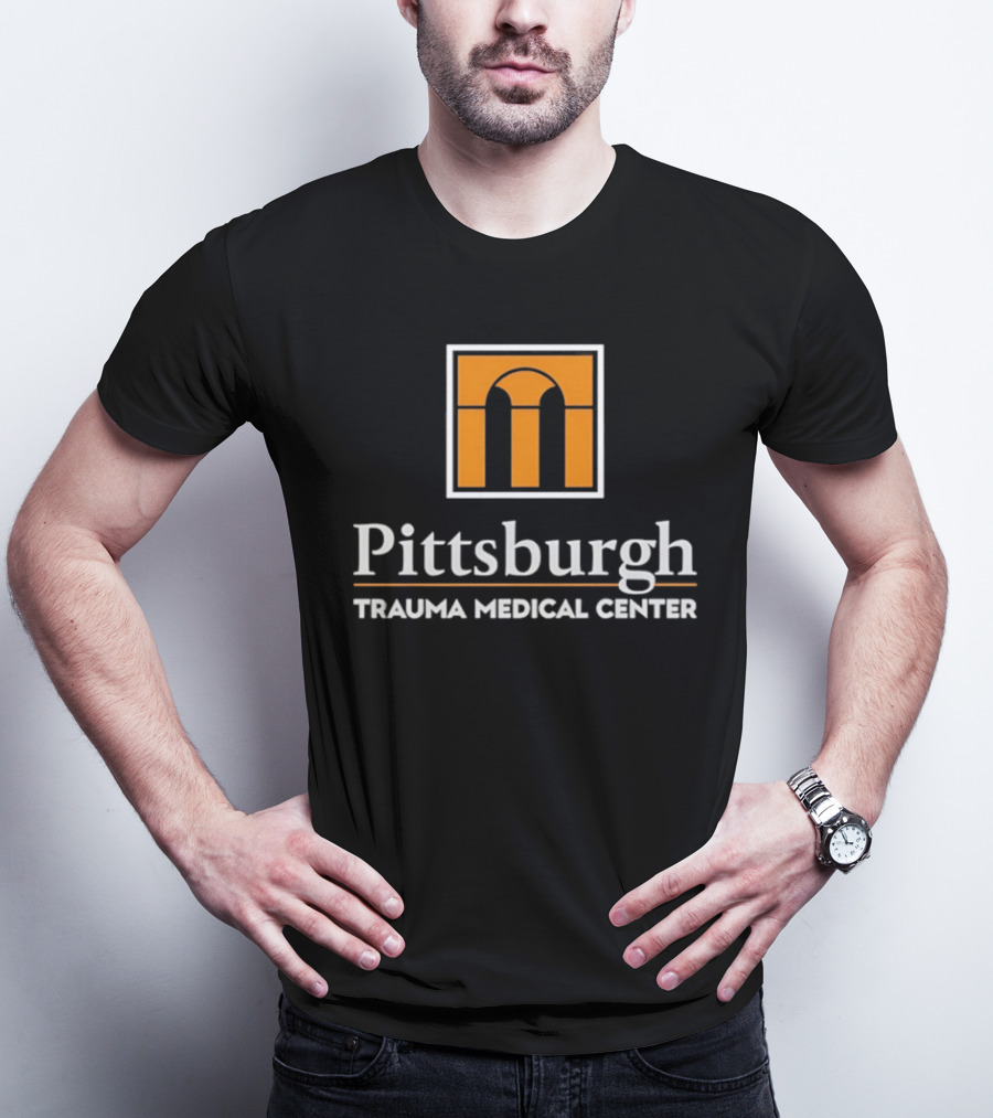 Pittsburgh Trauma Medical Center PTMC Arch T-Shirt